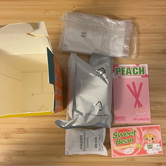 POP MART | Other | Pop Mart Sweet Bean Supermarket 2 Peach Pocky ...